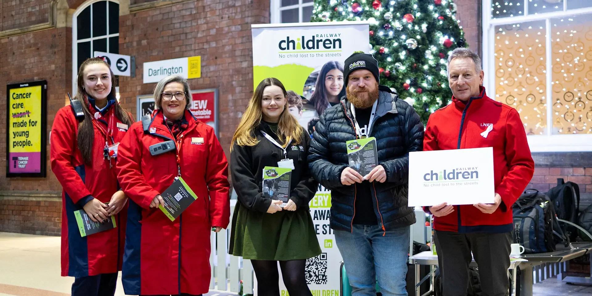 LNER and Railway Children unite to protect vulnerable children